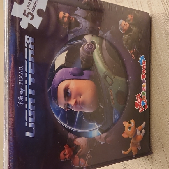 Disney | Toys | Sealed Disney Pixar Lightyear My First Puzzle Book ...